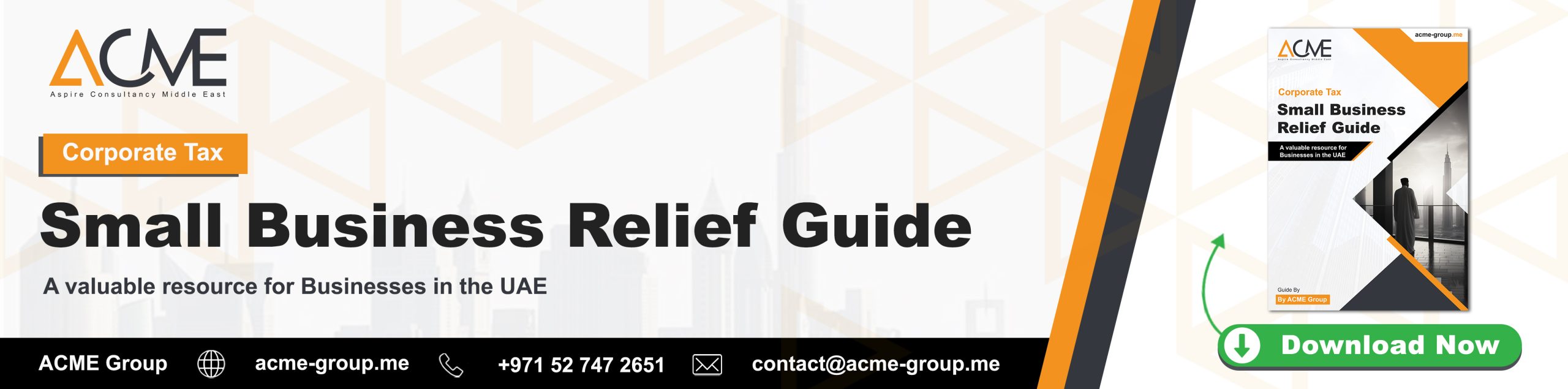 Corporate Tax Small Business Relief Guide by ACME Group - ACME Group