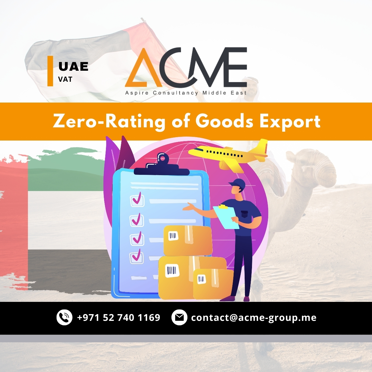 Understanding the Zero-Rating of Goods Export Under UAE VAT - ACME Group